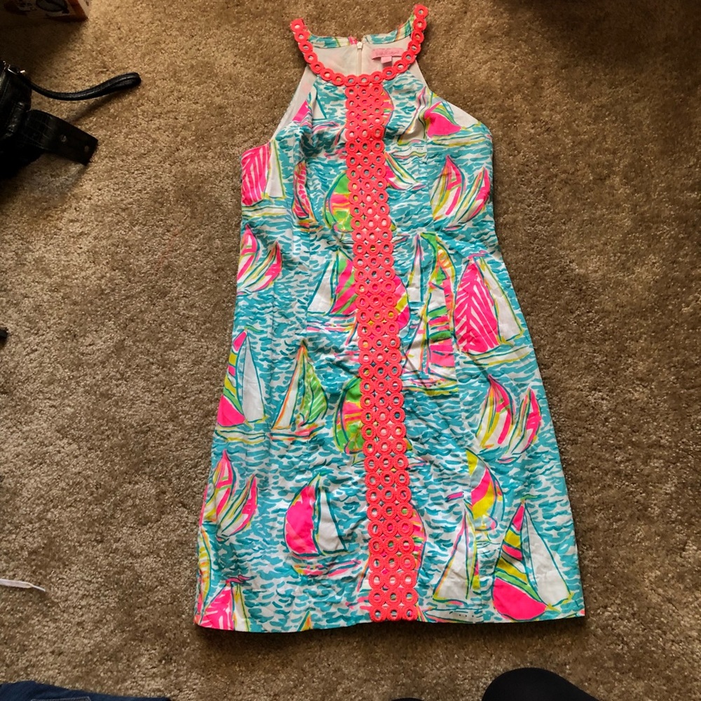 Lilly Pulitzer Shift You Gotta Regatta Size 00 - Gem